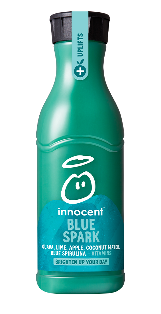 innocent plus - ren juice, örter och förstärkt med vitaminer
